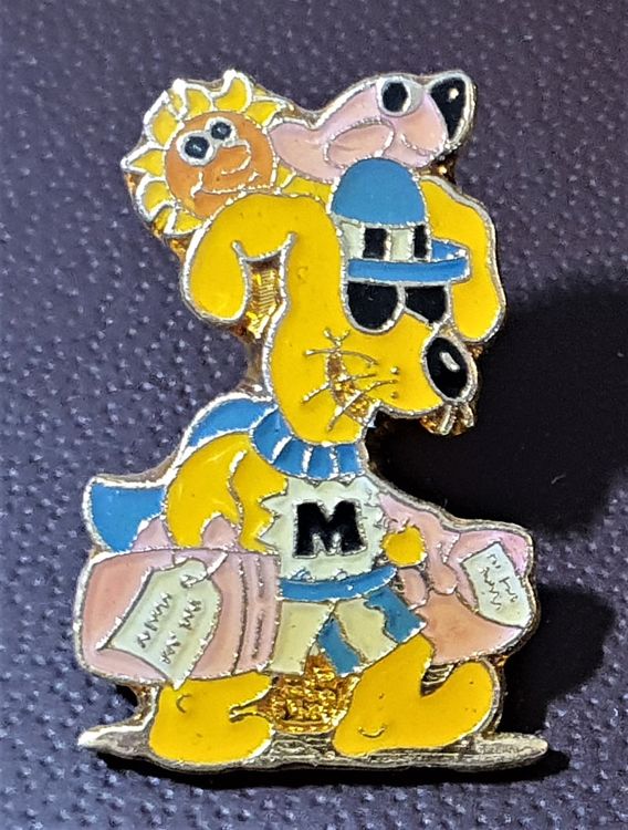 Q434 - Pin Comic Figur - Super Maus in die Ferien (Gebraucht) in Reinach BL für CHF 2 – mit ...