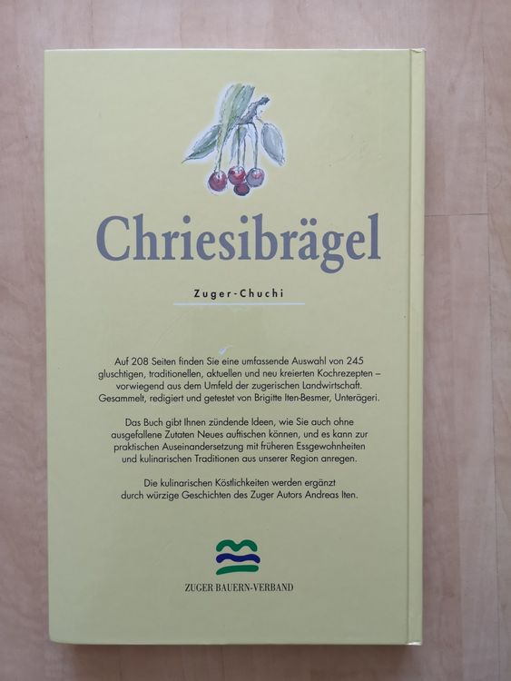 Zuger-Chuchi - Chriesibrägel (Gebraucht) in Zug für CHF 9 – mit Lieferung auf Ricardo kaufen