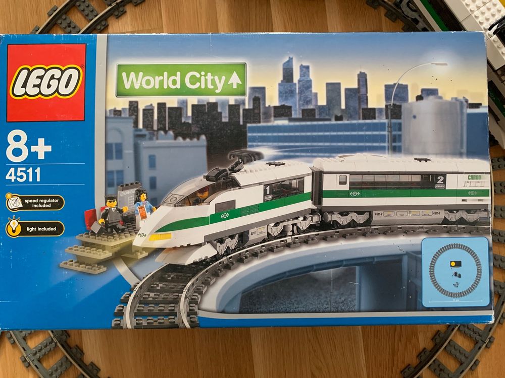 Lego 4511 High Speed Train 9 V Lego City in OVP Top-Zustand | Kaufen ...