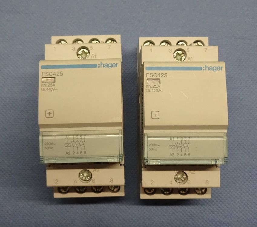 Hager ESC425 Installationsschütz 25A | Kaufen auf Ricardo