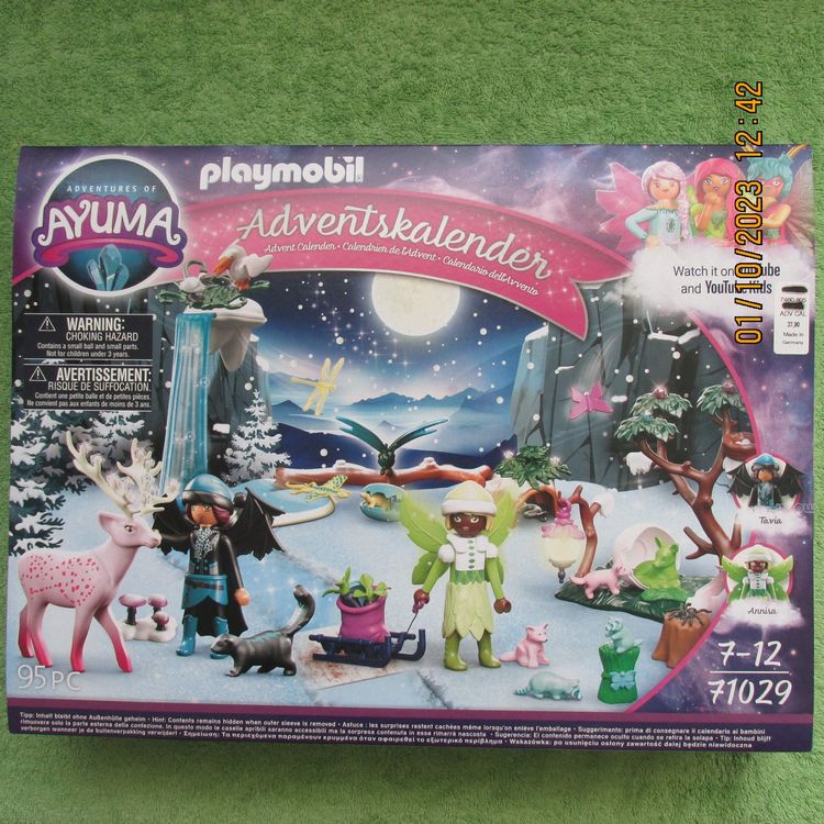 playmobil adventskalender ayuma 71029 (Neu und originalverpackt) in Galgenen für CHF 21.9 – mit ...
