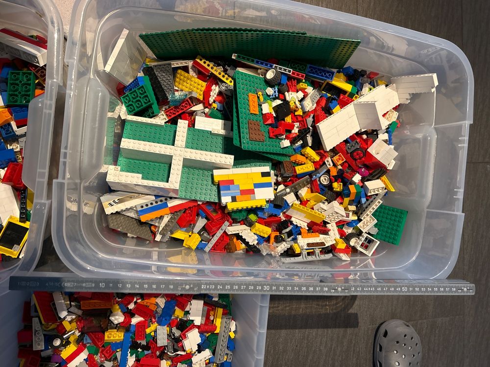 Drei Kisten Legos und Bauplatten | Kaufen auf Ricardo