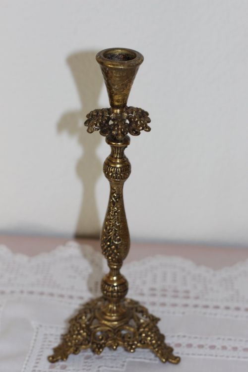 Kerzen ständer Messing einfach | Kaufen auf Ricardo