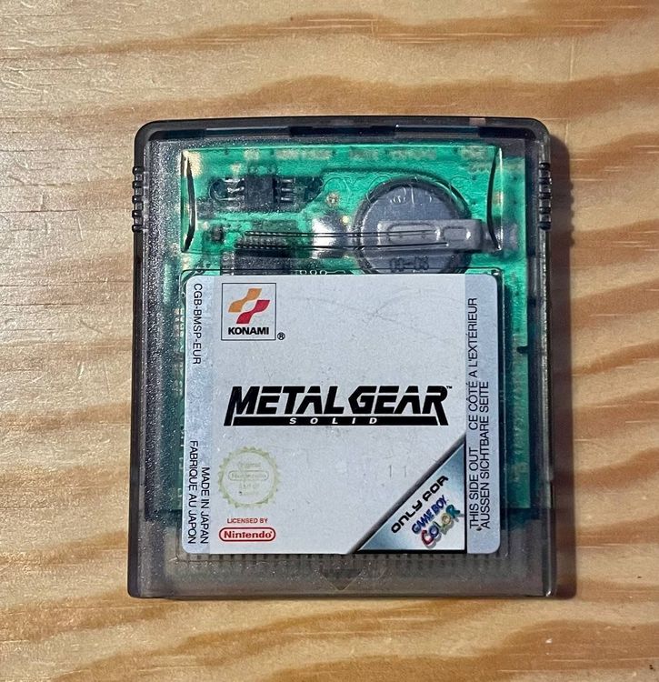 Metal Gear Ghost Babel GBC GameBoy Color | Kaufen auf Ricardo