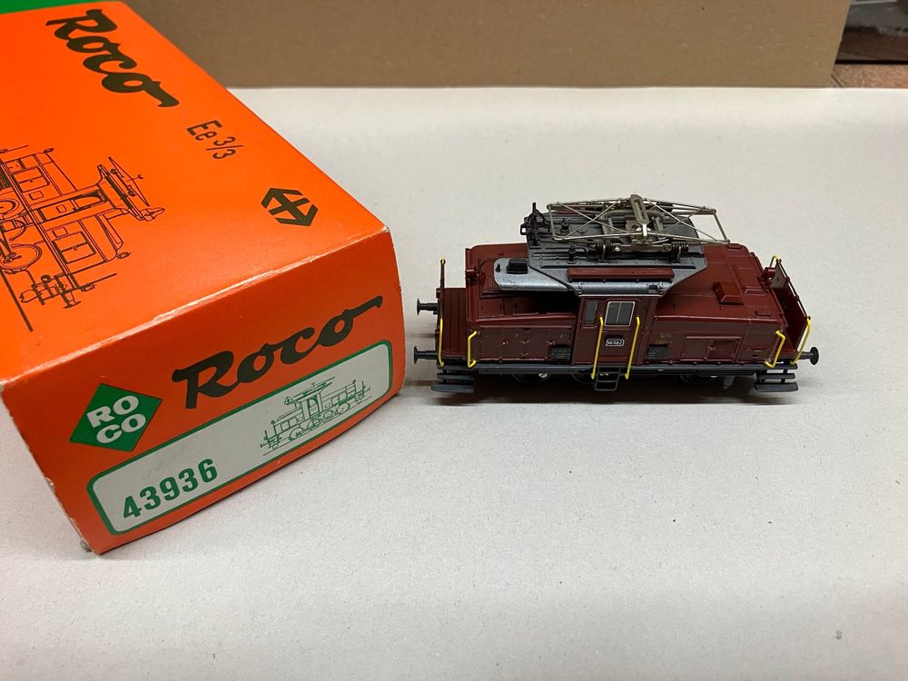 Roco 43936 SBB Rangierlok Ee 3/3 braun, H0 WS analog (Gebraucht) in Neuendorf für CHF 41 – mit ...