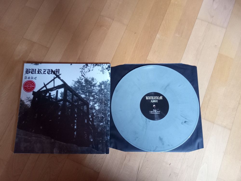 B. - Aske 12'' Grey Vinyl EP 2022 Back On Black Black Metal (Neu ...