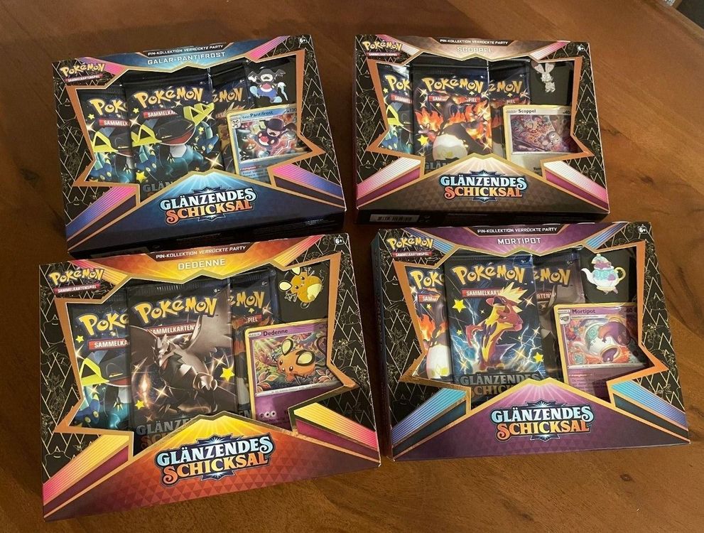 2x Pokemon Pin Box OVP | Kaufen auf Ricardo