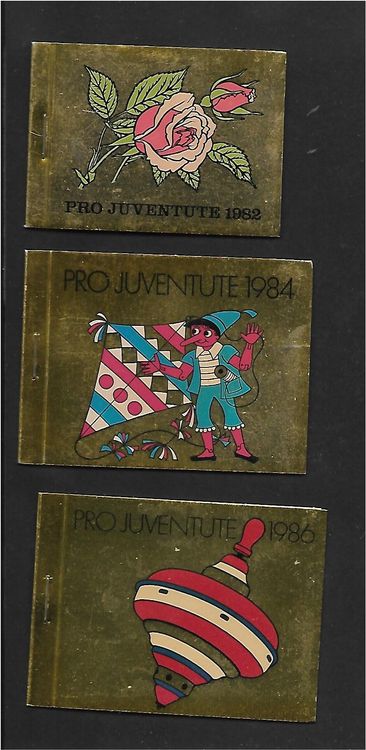 Pro Juventute 1982-2017: 19 Markenheftchen mit ET Stempel (Gebraucht) in Reinach BL für CHF 11 ...