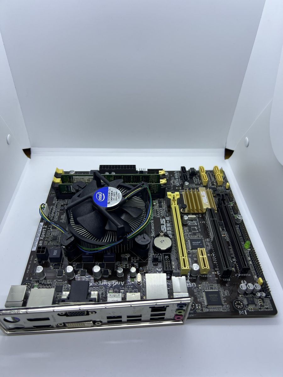 ASUS B85M-E Mainboard Set mit Intel Core i5 & RAM (Gebraucht) in ...