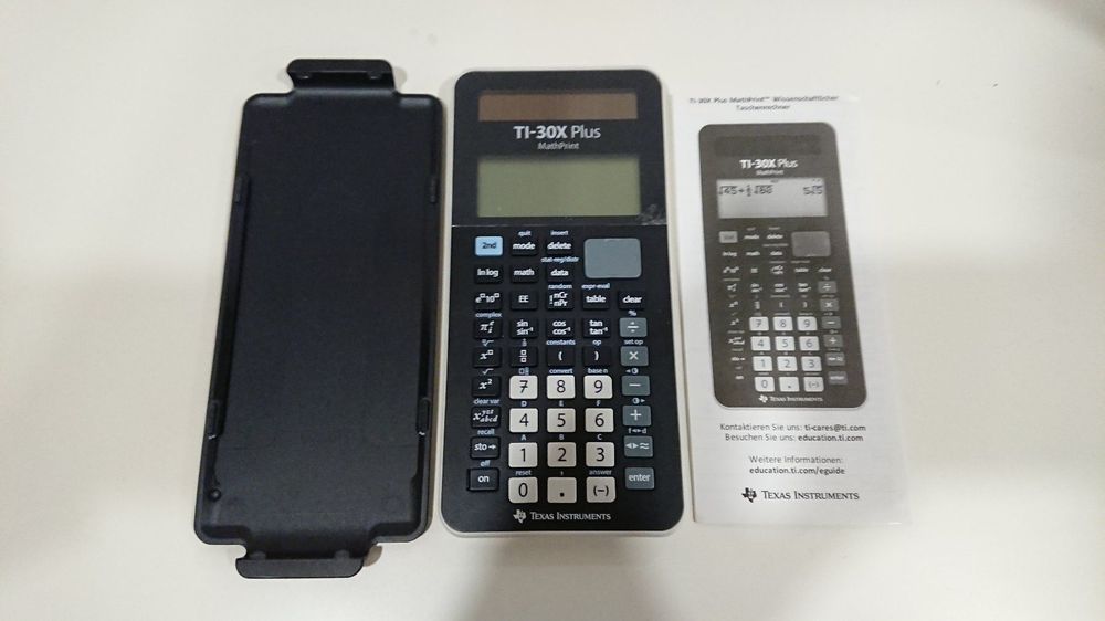Taschenrechner TI-30X Plus MathPrint Neuwertig + Manual (Gebraucht) in ...