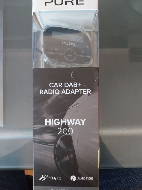 PURE HIGHWAY 200 CAR DAB+ RADIO ADAPTER (Neu (gemäss Beschreibung)) in ...