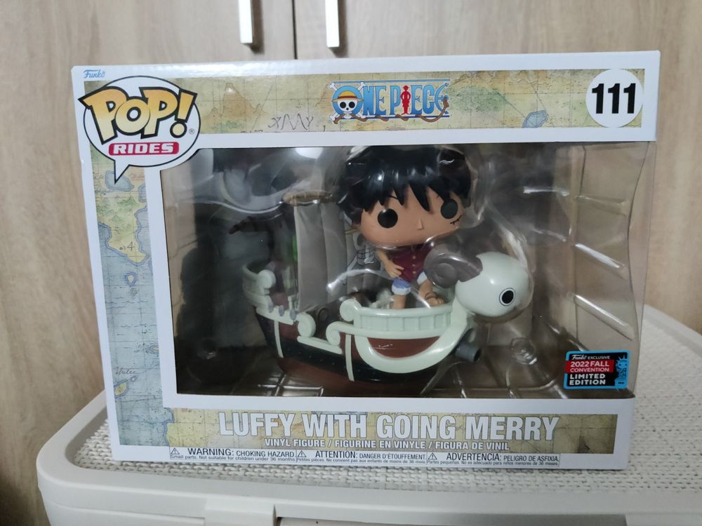 Funko Pop One Piece Luffy with going Merry 111 2022 Fall con | Kaufen auf Ricardo
