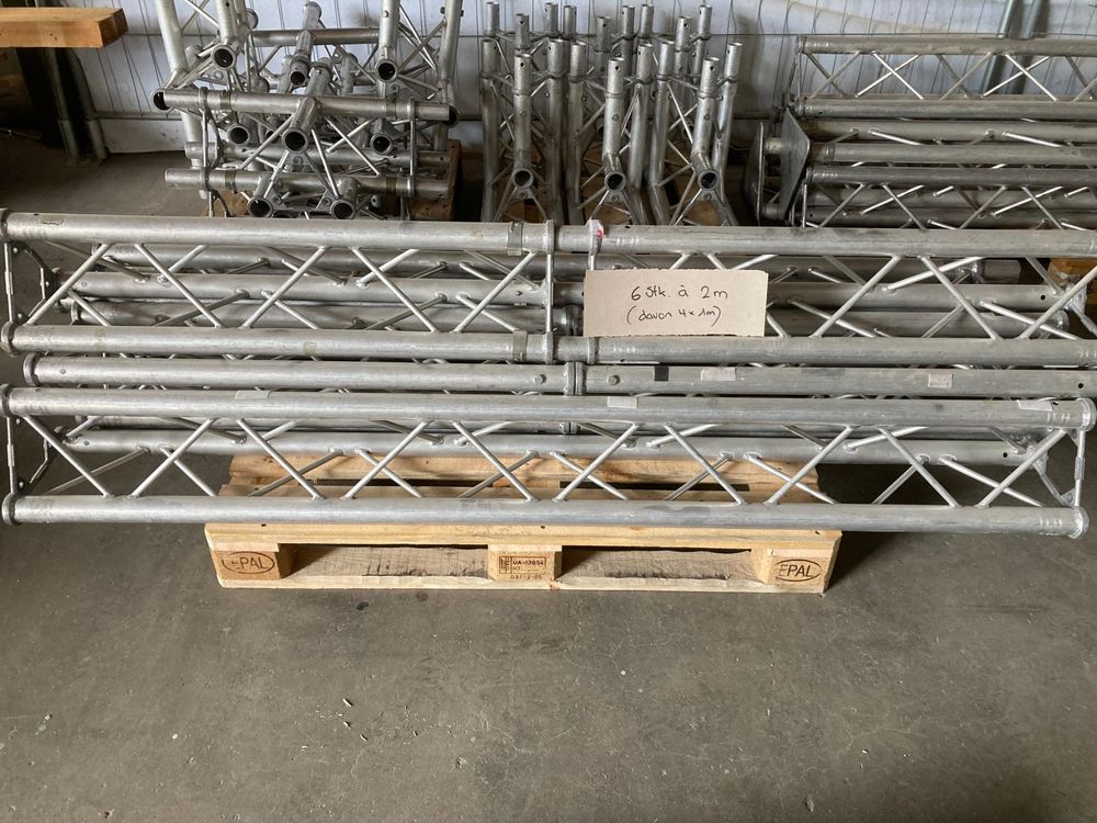 Litestructures Messestand mit div. 3 Punkt Traversen (Gebraucht) in ...