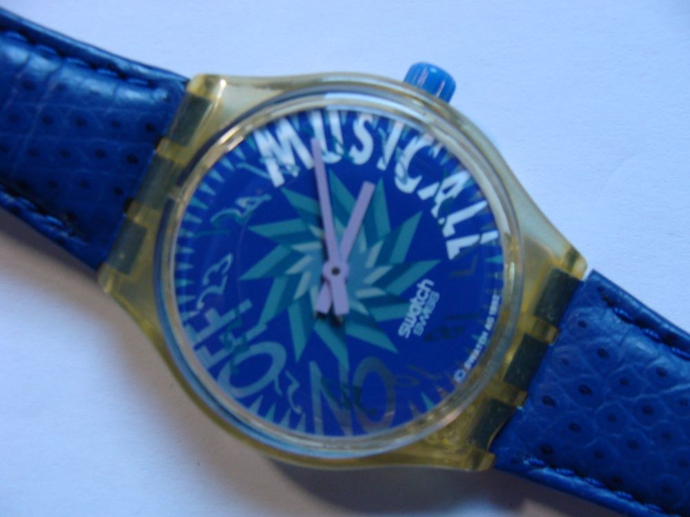 Swatch Musicall (Blau) | Kaufen auf Ricardo