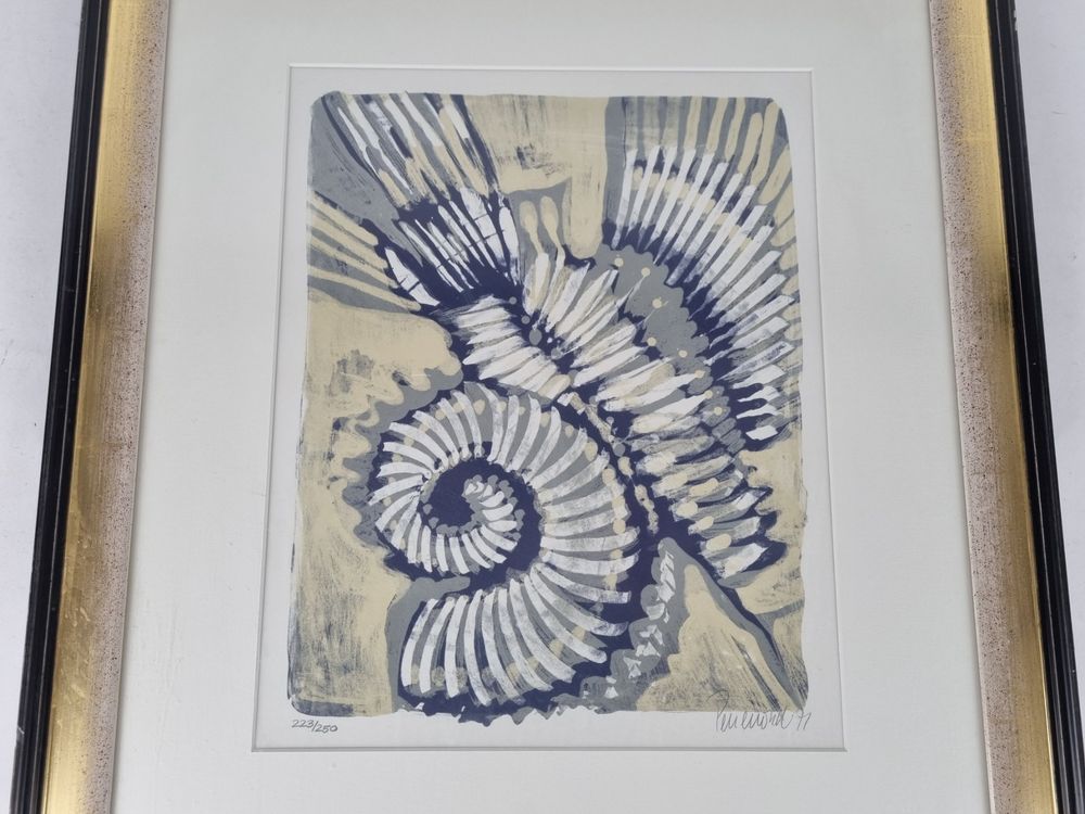 Maurice Perrenoud - "Schnecken" Lithographie (Gebraucht) in Wangen b ...