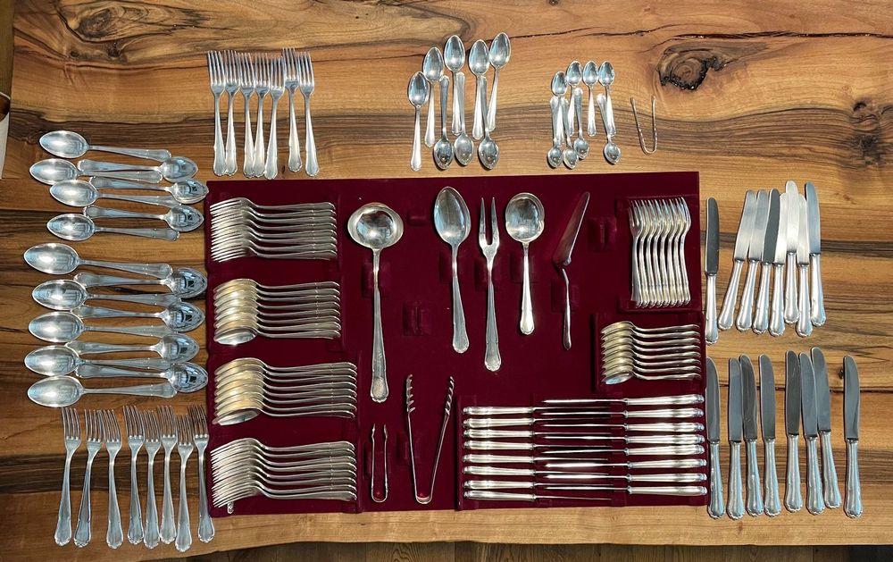 Grosses Berndorf Silberbesteck 135 Teile (Gebraucht) in Hersiwil für CHF 320 – mit Lieferung auf ...