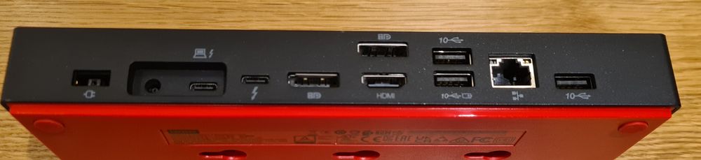 Lenovo Thinkpad Thunderbolt 4 Dockingstation Typ 40B0 (Gebraucht) in ...