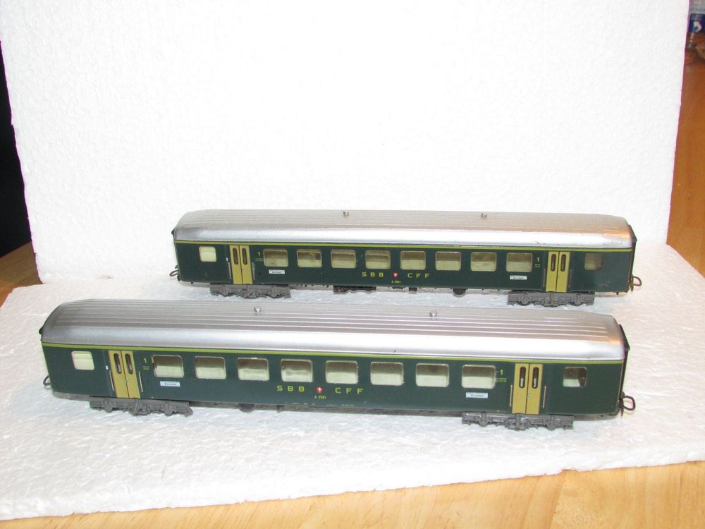 Märklin 2 x 4066 SBB PW, A2561, H0,WS/AC | Kaufen auf Ricardo