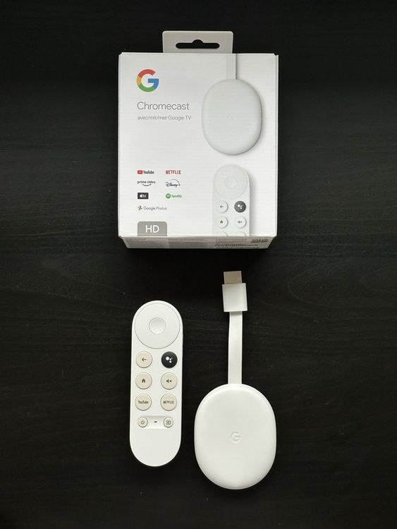 Google Chromecast mit Google TV HD OVP (Gebraucht) in Nidau für CHF 29 ...