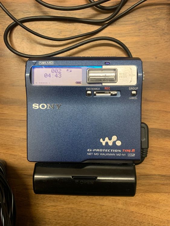 Sony Minidisc Walkman inkl. 70 Minidisc's, auch neu (Gebraucht) in ...