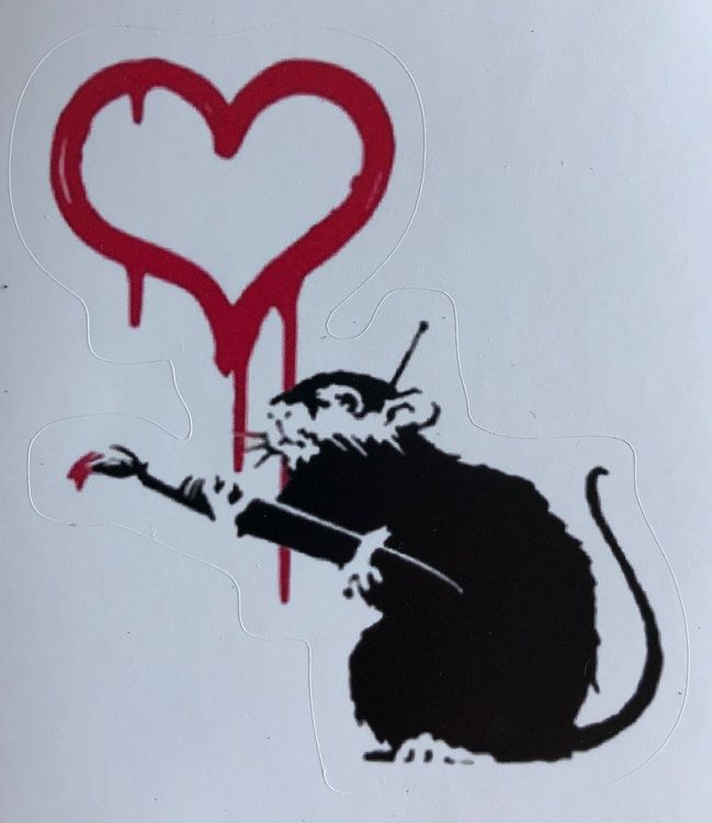 Banksy Sticker, Aufkleber | Kaufen auf Ricardo