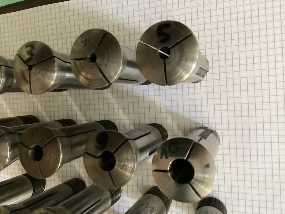 Drehbank, Schaublin 102, W20 Spannzangen Aciera 1 - 16mm (Gebraucht) in Bütschwil für CHF 94 ...