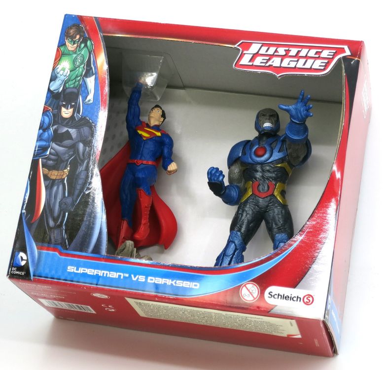 Schleich 22509 JUSTICE LEAGUE SUPERMAN VS DARKSEID - Neu OVP (Neu und originalverpackt) in ...