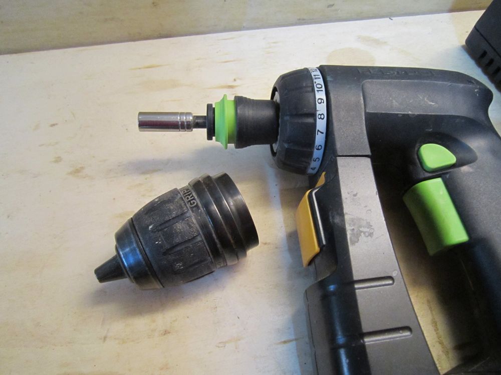 Festool Akku-Schrauber Bohrmaschine 3 Akkus 12 Volt (Gebraucht) in ...