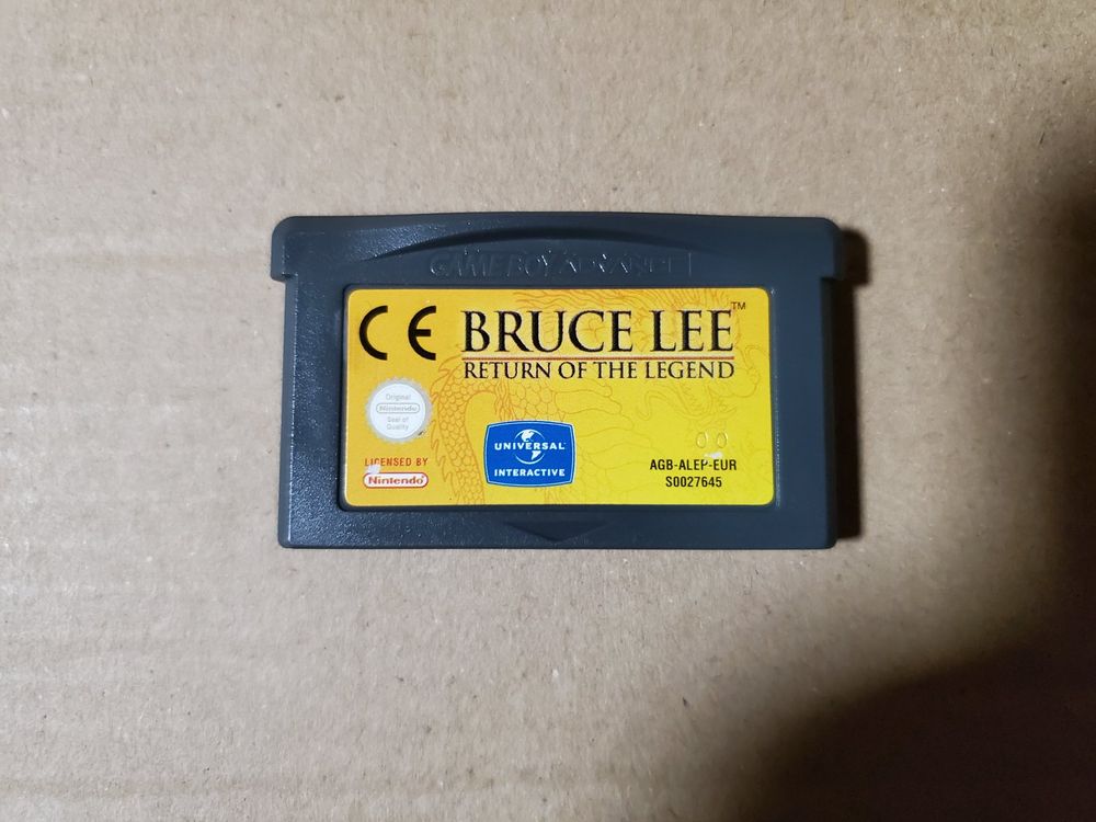 Bruce Lee Return of the Legend GameBoy Advance (Gebraucht) in Sion für ...