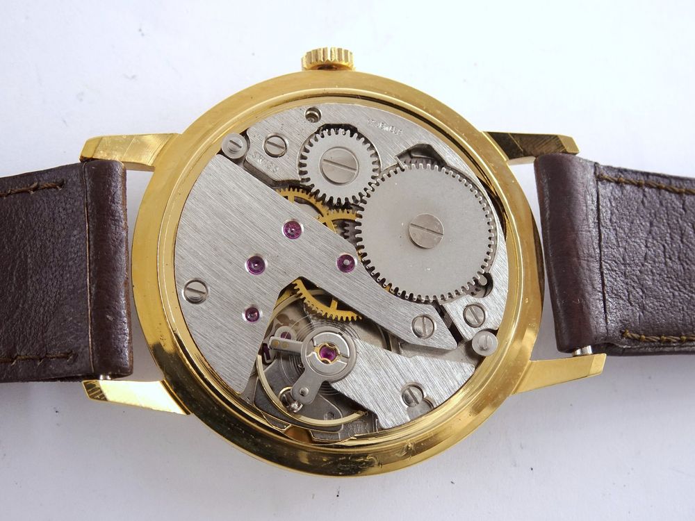 ARLASKA 1950ER HANDAUFZUG UNITAS KALIBER HERREN SAMMLERUHR (Gebraucht ...