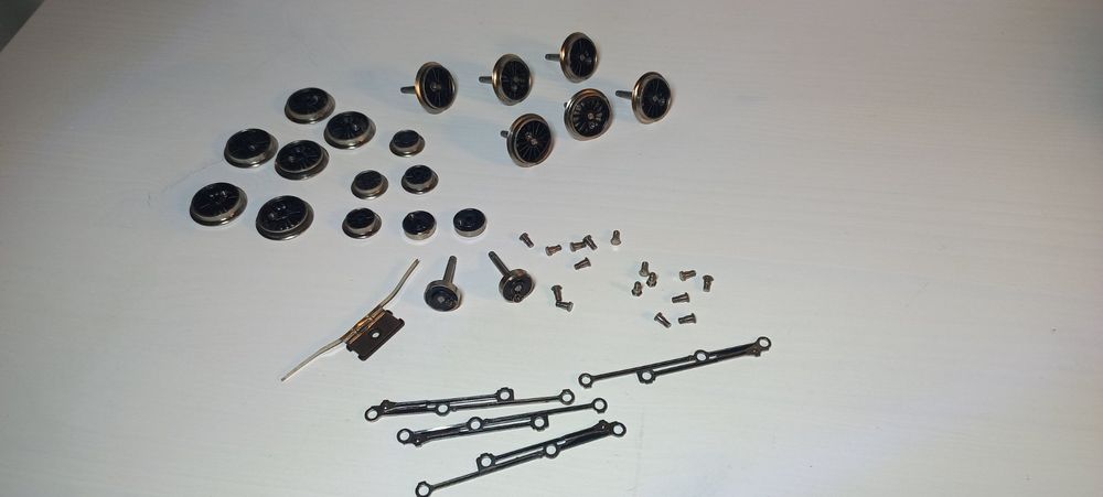 Märklin HAMO 8356 Radsatz isoliert & Stangensatz zu Be 6/8 (Neu und ...