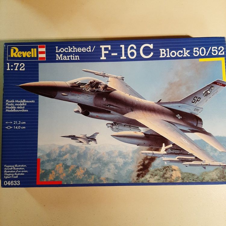 2800 Lockheed-Martin F-16 C Block 50/52 Revell 04633 | Kaufen auf Ricardo