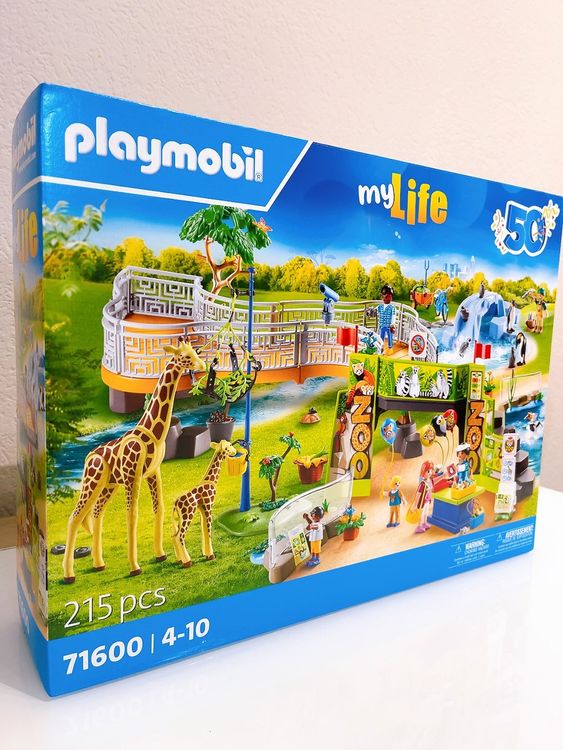 Grande Zoo Playmobil 71600 Nuovo Collezione 2024 (Neu und ...