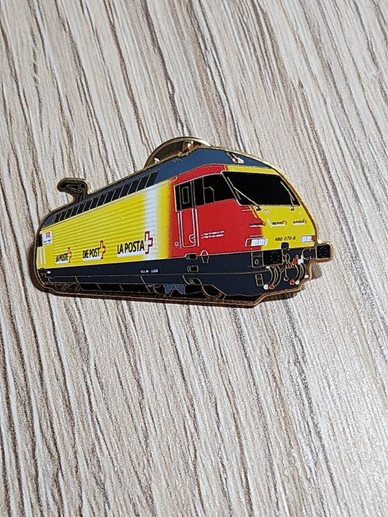 PIN Schmid Müller Loki Eisenbahn Zug Lokomotive die Post (Gebraucht) in Matzingen für CHF 5 ...