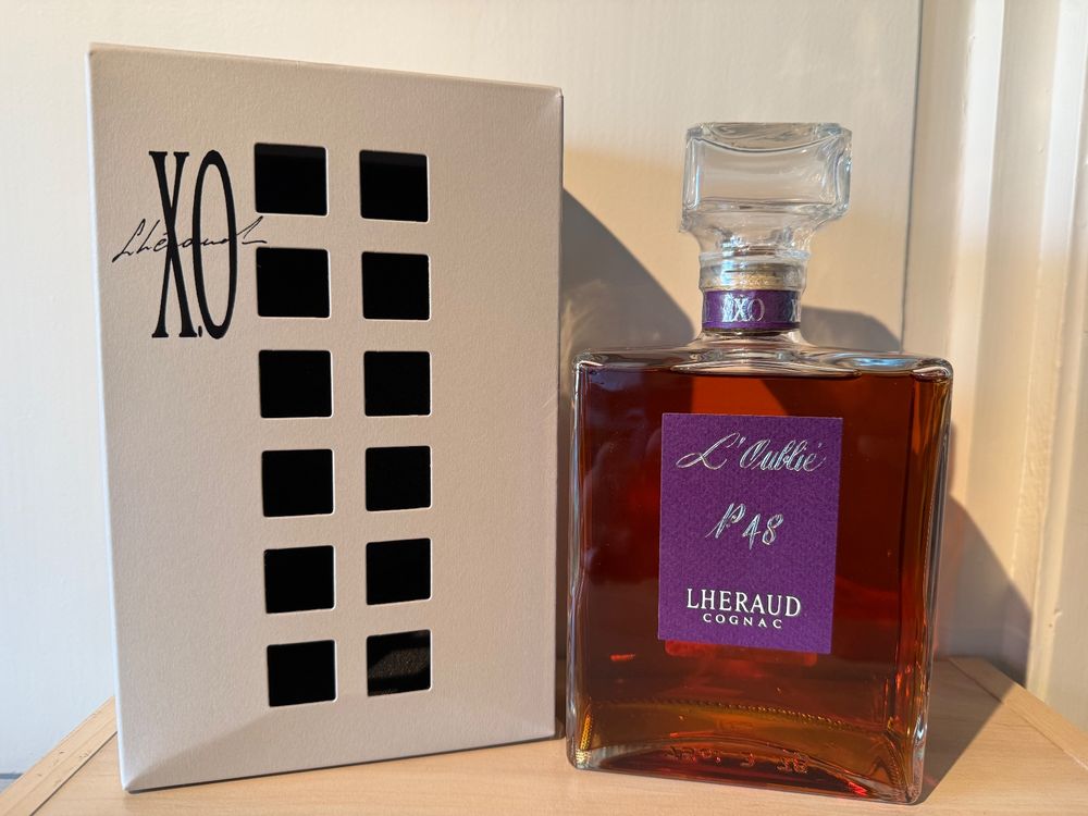 Cognac Lheraud X.O. L OUBLIE N° 48 40% (Neu und originalverpackt) in ...