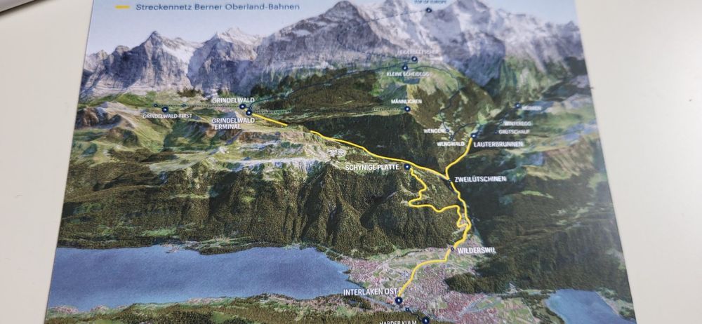 Tageskarte BOB - Berner Oberland Bahn (Neu und originalverpackt) in ...