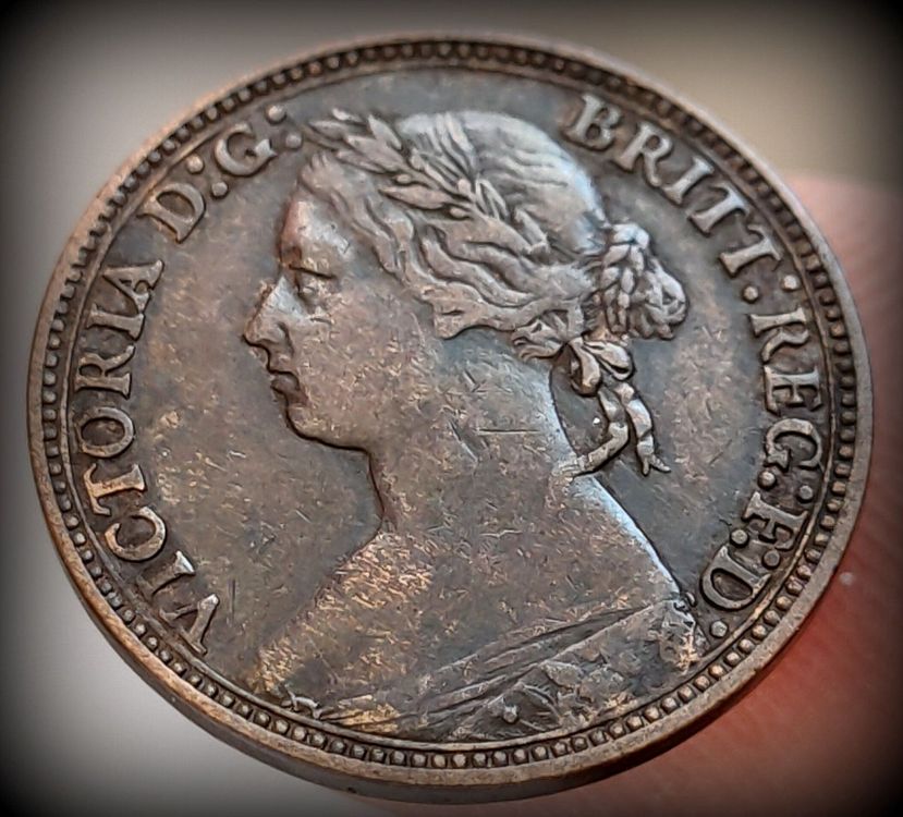GROSSBRITANNIEN 1 FARTHING 1880 (Gebraucht) in winterthur für CHF 5 ...