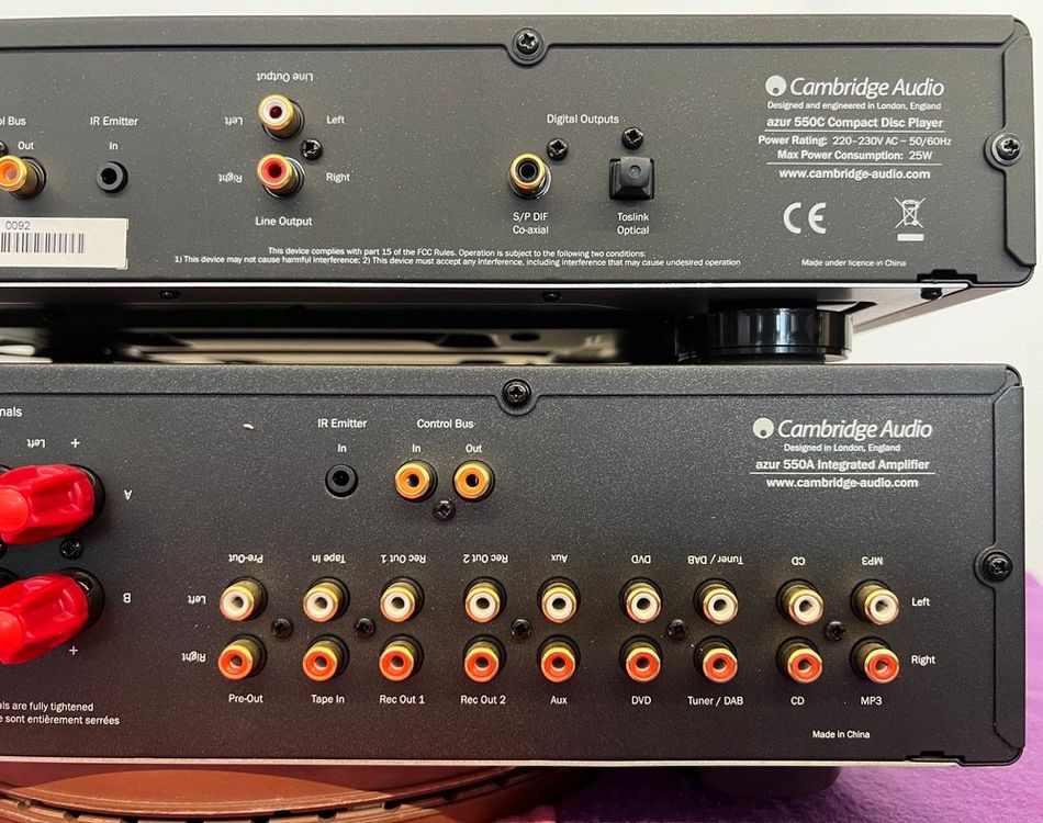 Cambridge 550 A-B / Cambridge 550 C-B, AMP & CD (Gebraucht) in ...