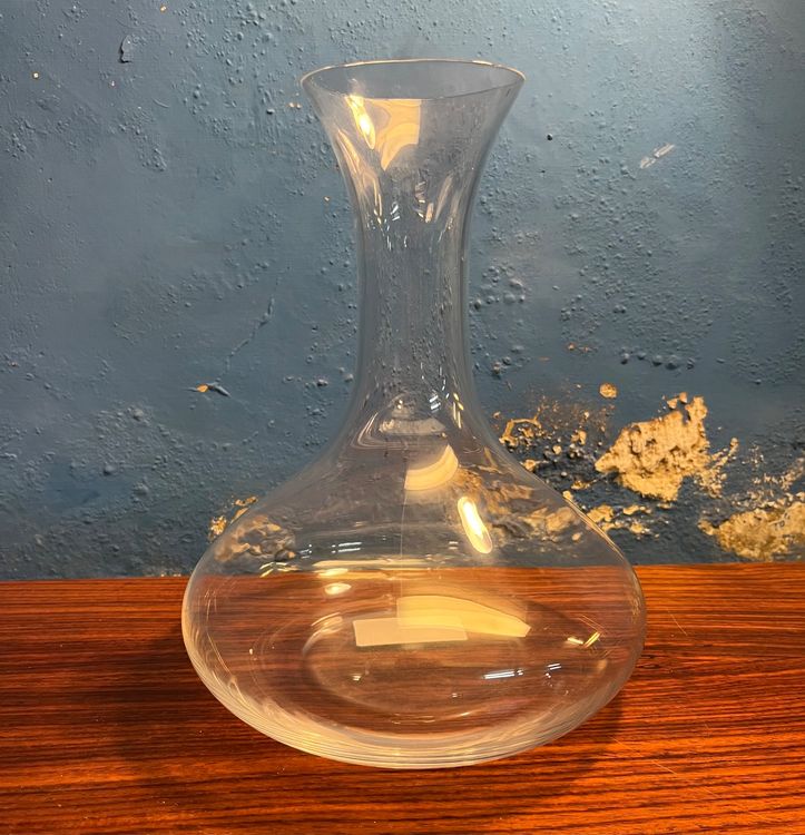 Décanteur à vin en verre Hauteur:25 Diamètre: 19 (Gebraucht) in Rolle ...