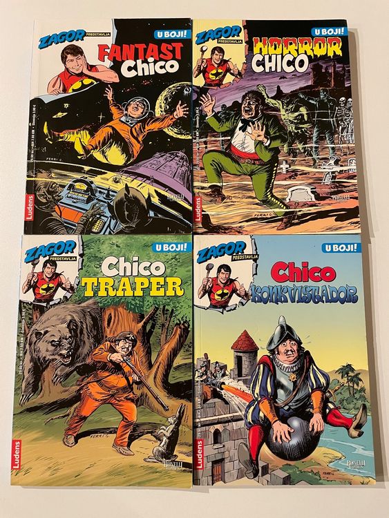 Ludens Zagor Chico 5-8 Strip / Comic Kroatisch | Kaufen auf Ricardo