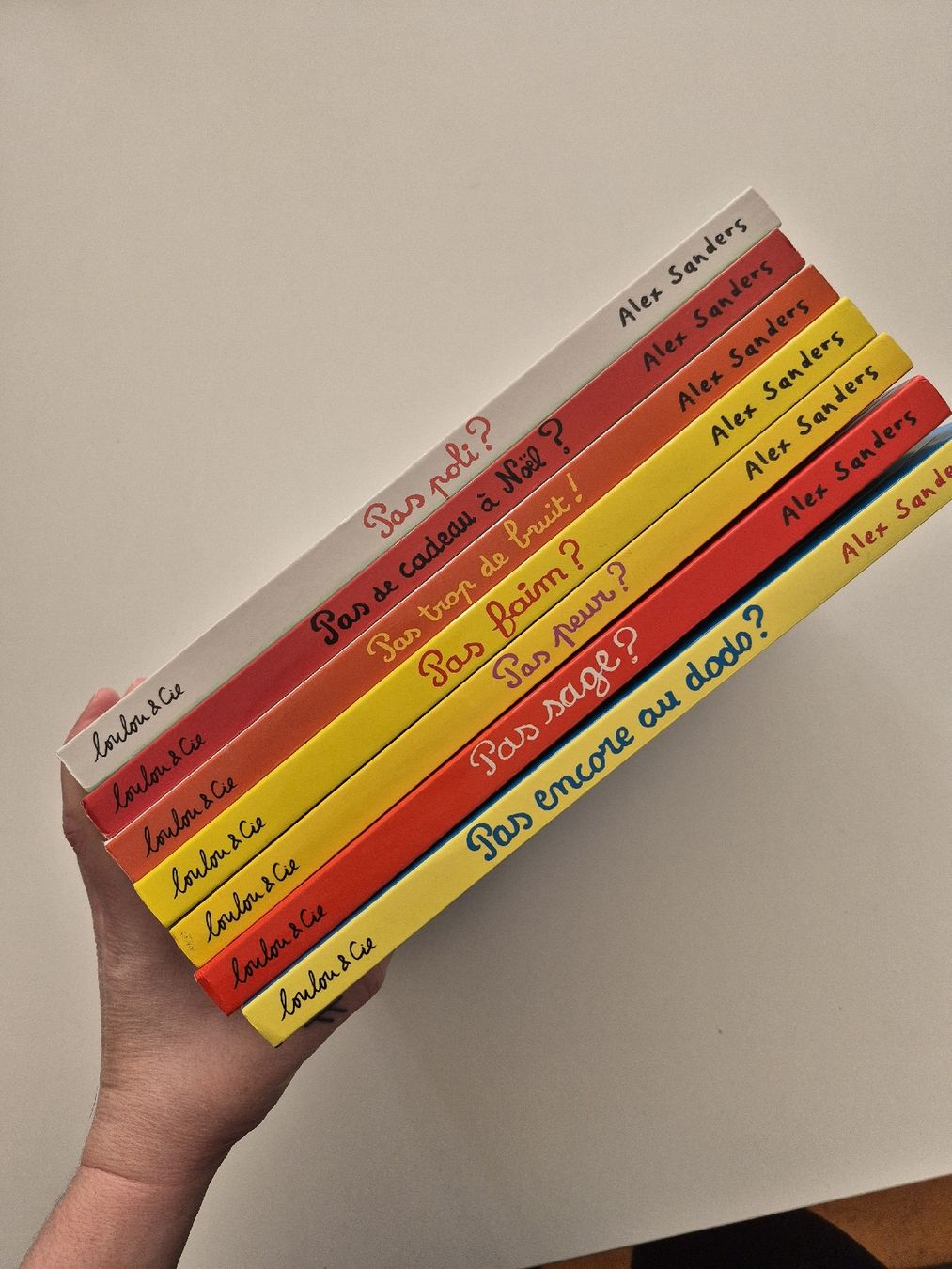 ALEX SANDERS - collection 7 livres cartonnés "le Loup" (D'occasion) à ...