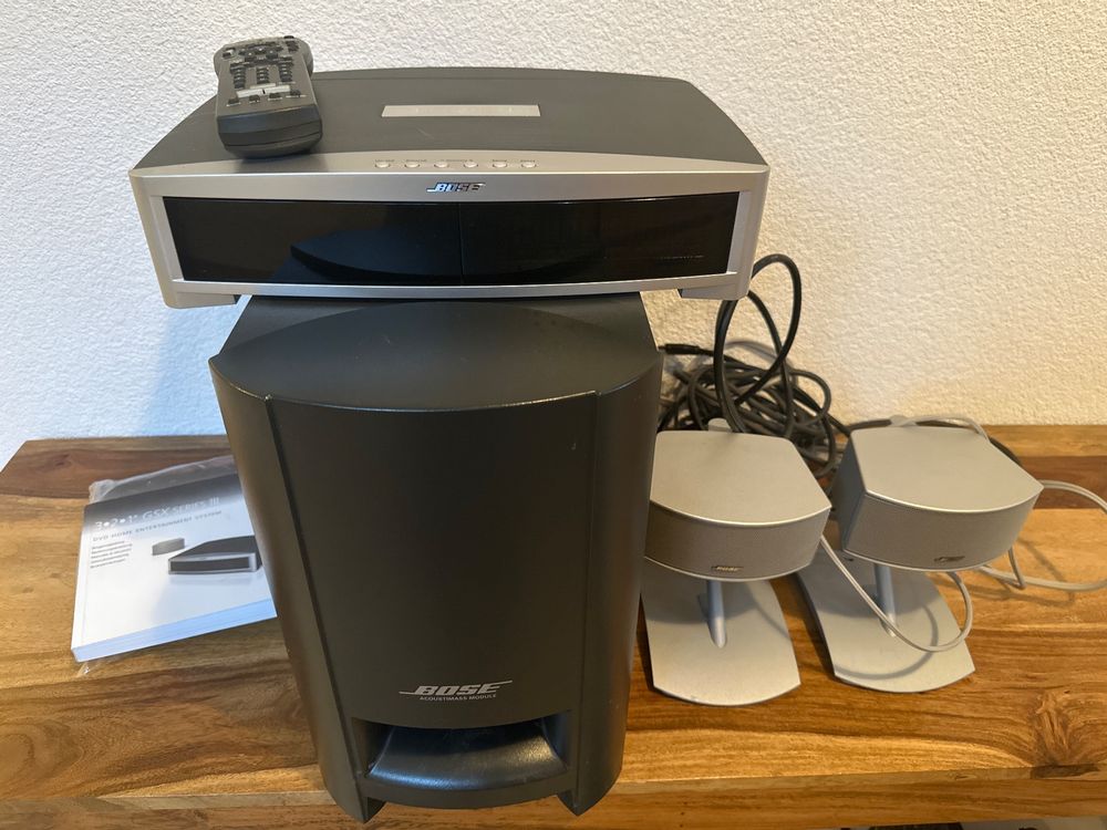 Bose 3 2 1 GSX series III dvd home entertainment (Gebraucht) in Kefikon ...