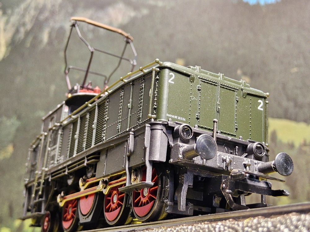 Märklin 3456 _ Lokomotive BR E60 12 _ delta digital _ H0 (Defekt) in ...