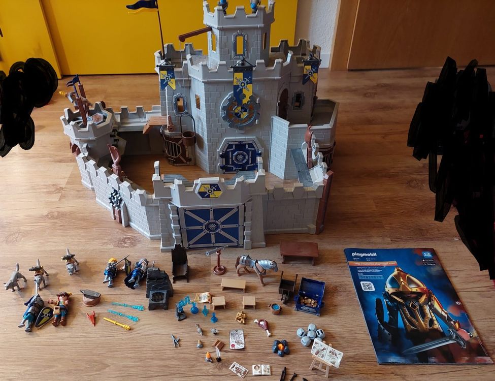 Playmobil 70220 Große Burg von Novelmore, Ritterburg (Gebraucht) in ...