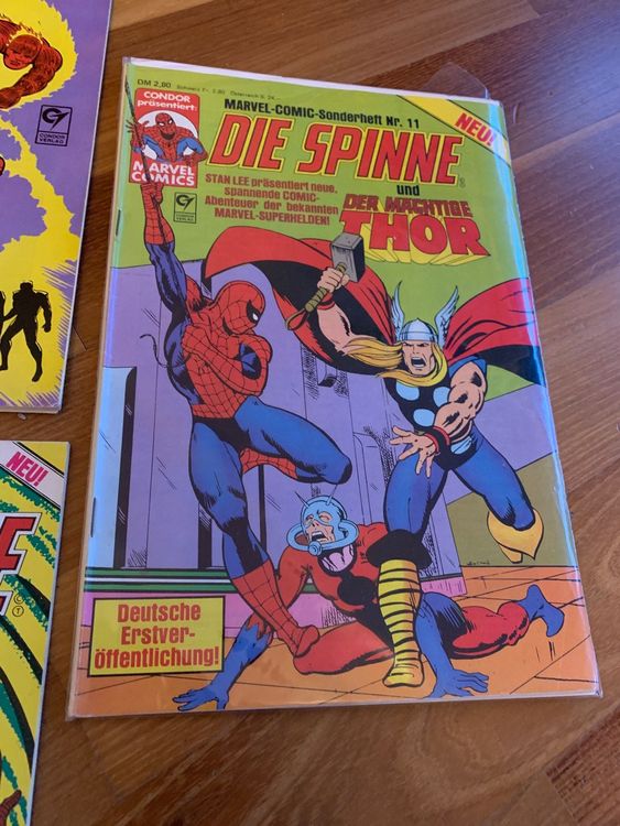 Die Spinne - Marvel-Comic Sonderhefte Nr. 8, 10 + 11 (Gebraucht) in ...