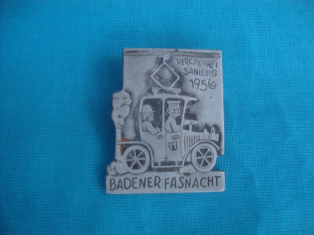 Badener Fasnacht Plakette 1956. | Kaufen auf Ricardo