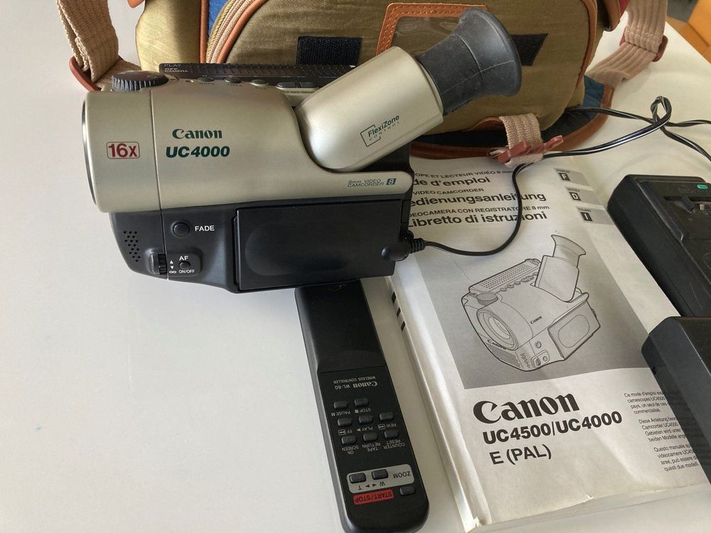 Video-Camcorder 8-mm Canon UC4000 | Kaufen auf Ricardo