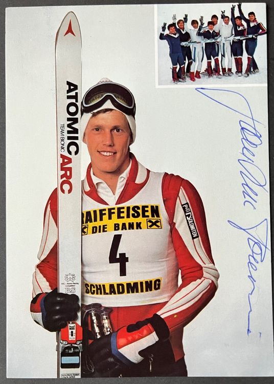 Jean-Luc Fournier Swiss Ski-Team/Atomic Arc/ Autogramm (Gebraucht) in ...
