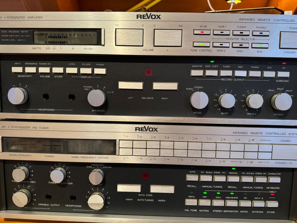Revox B251 Verstärker + B261 Tuner | Kaufen auf Ricardo