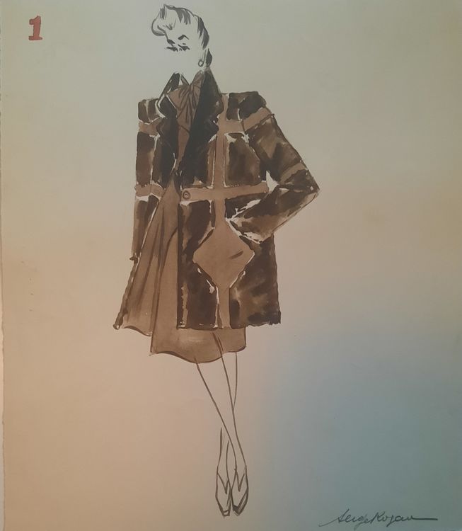 SERGE KOGAN CRÉATEUR DE MODE FRANÇAIS D'ORIGINE RUSSE (D'occasion) à ...